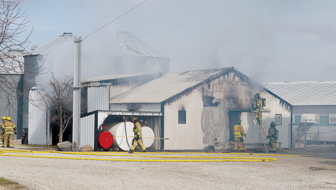 Fire at Becker hog farm damages shed | News, Sports, Jobs - Faribault ...